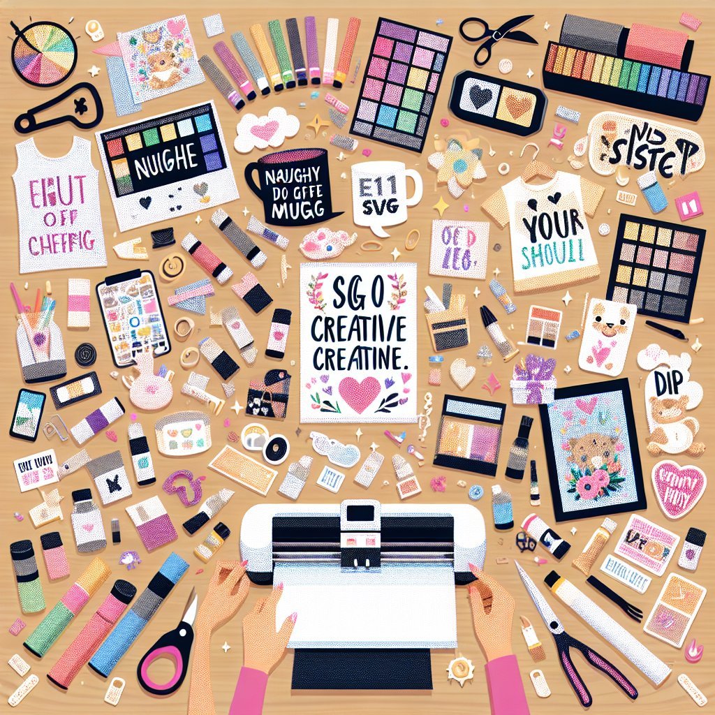 11 Unique Ideas for Cricut DIY Crafters to Use Naughty SVG Designs