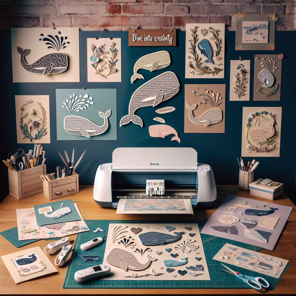 Dive Into Creativity: 7 Unique Cricut DIY Projects Using Whale SVG Designs