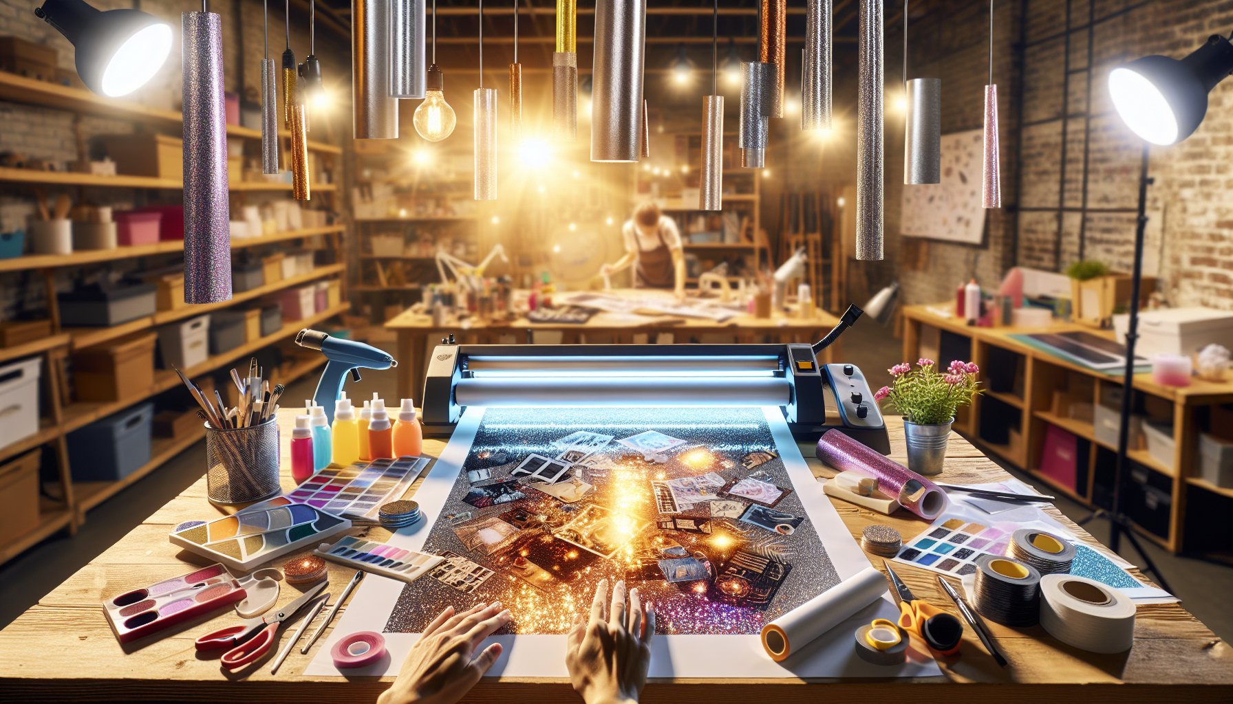 Crafting Inspiration: Heat-Activated Metallic Reflective Glitter Heat ...