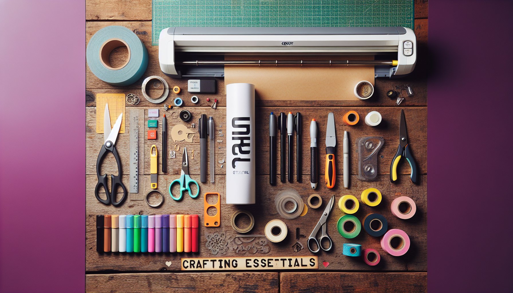 Crafting Essentials: Stencil Vinyl Material