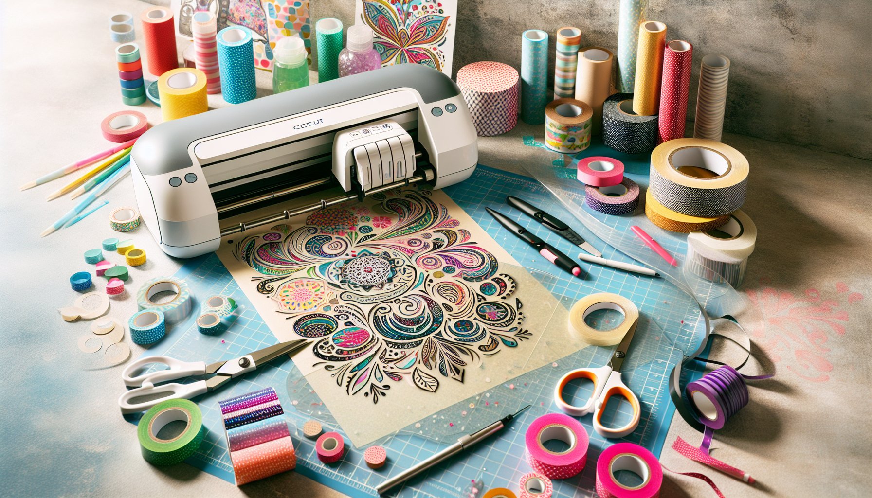 Creative Cricut Projects with Transparent Contact Paper Material